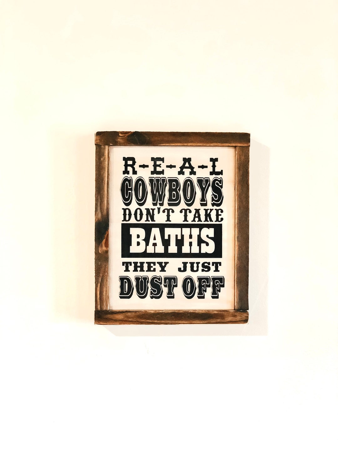 Cowboy Bathroom Sign, Western Bathroom, Rustic Bathroom Sign, Funny ...