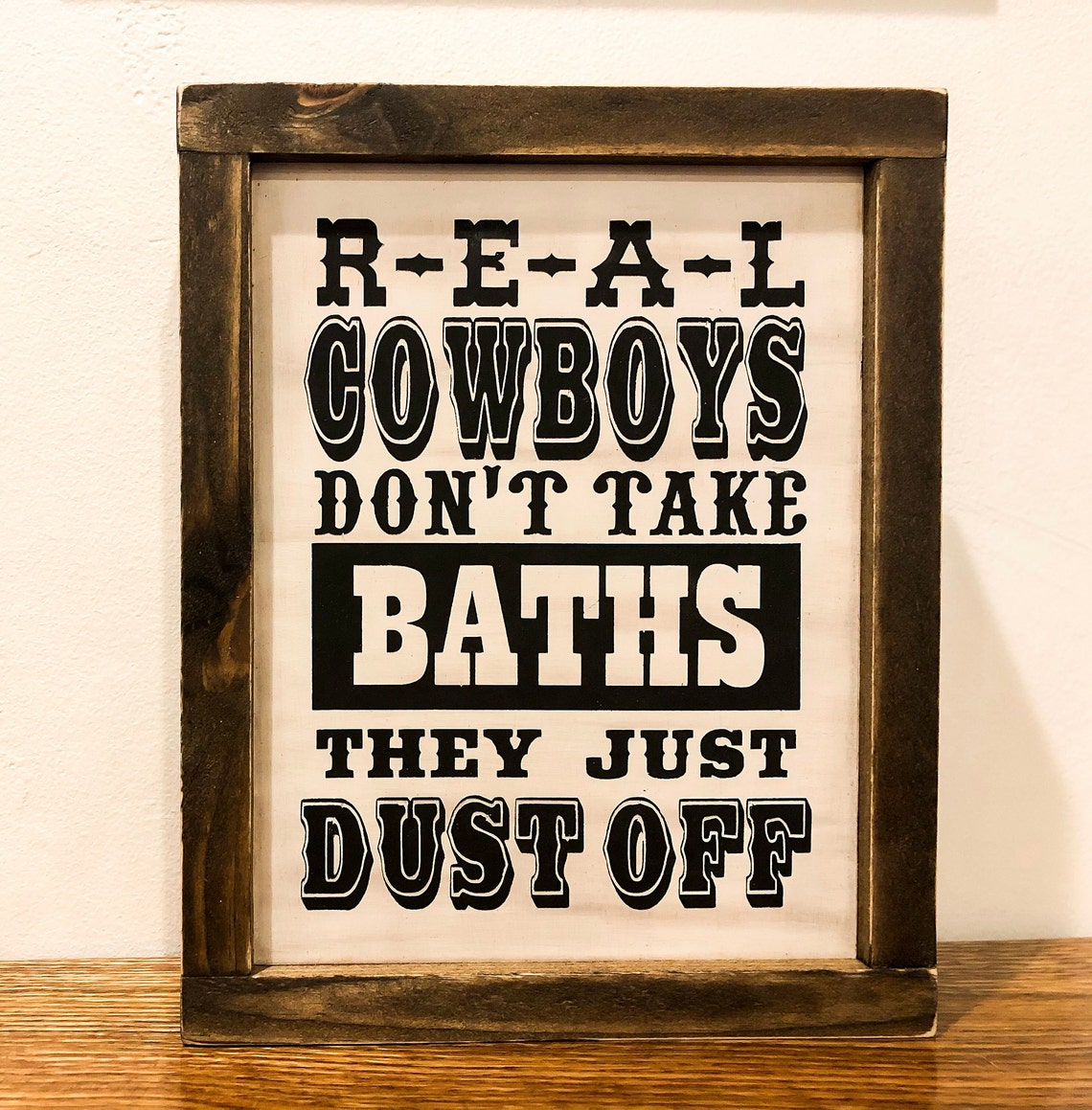 Cowboy Bathroom Sign, Western Bathroom, Rustic Bathroom Sign, Funny ...