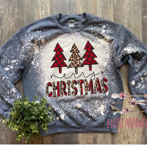 Bleached Leopard Santa - Etsy