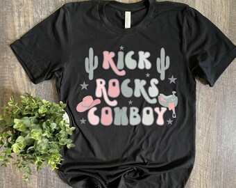 Kick Rocks Cowboy Shirt - Etsy