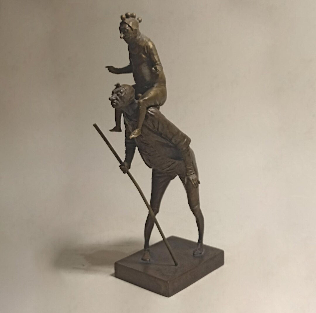 Governing the Blind - Author's Bronze Sculpture, 1/10, Author Shevchuk ...