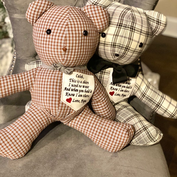 Memory Bear - Etsy
