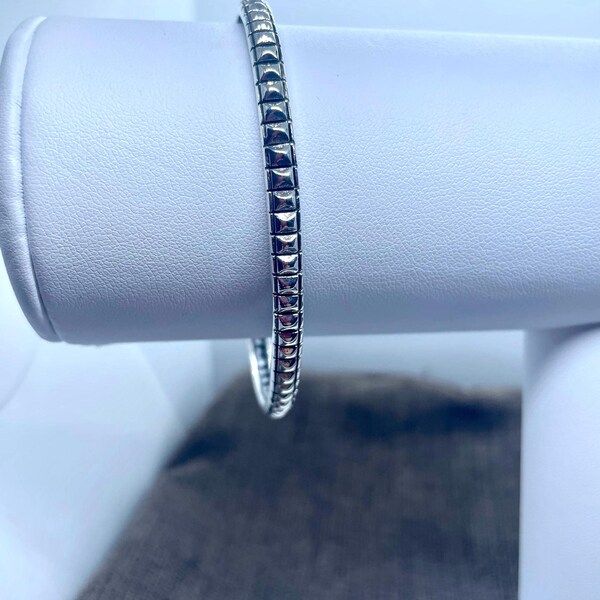 Pyramid Bangle - Etsy