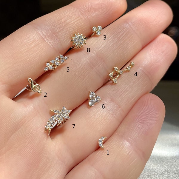 Tragus Piercing - Etsy