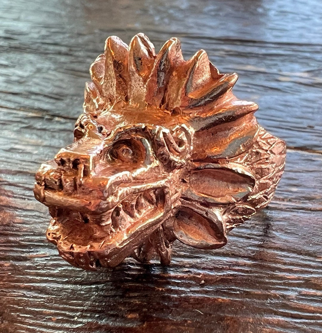 Quetzalcoatl Ring, Copper Ring, Kukulkan, Aztec God, Mayan God ...