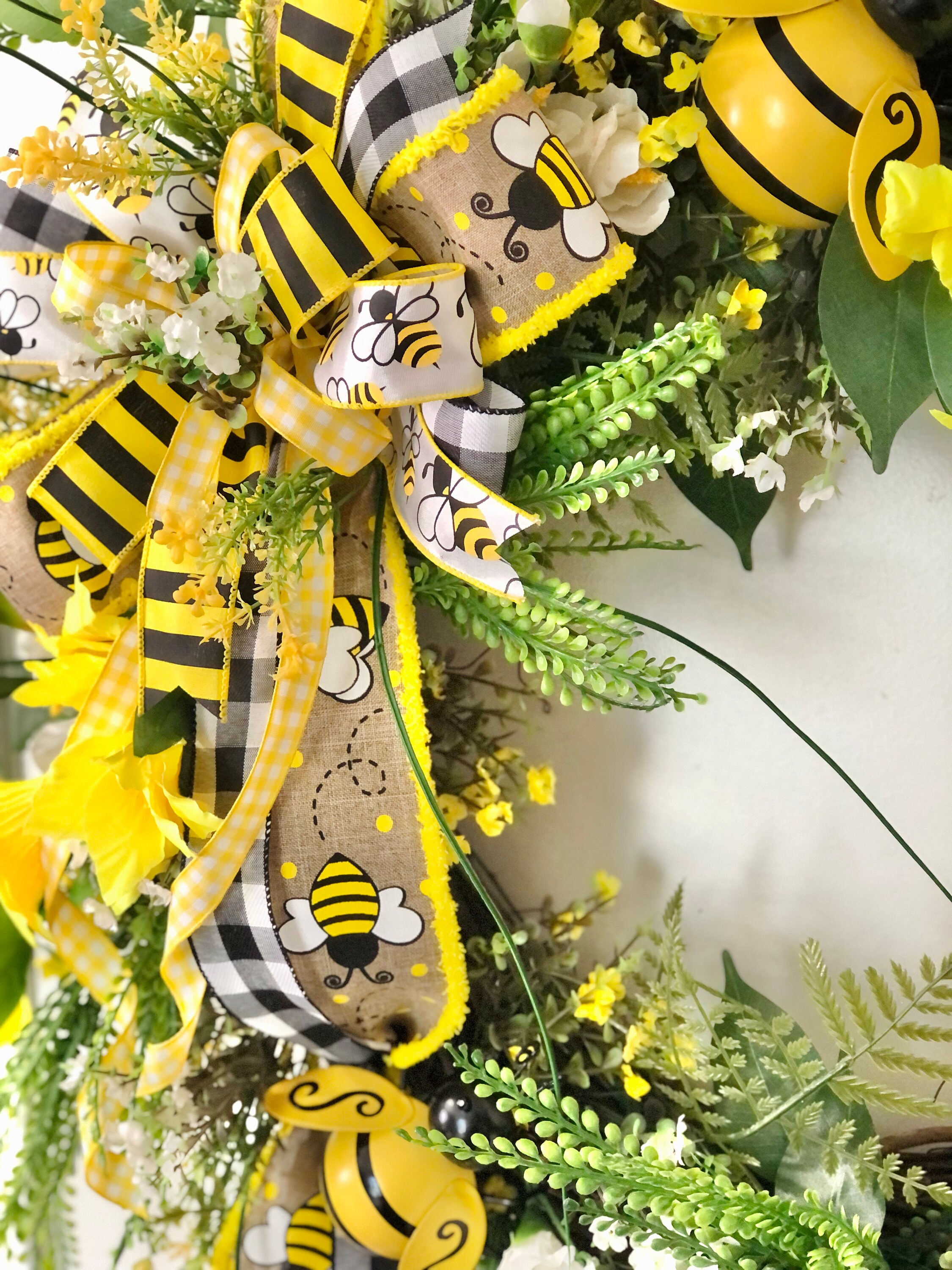 Bee Grapevine Wreath - Etsy