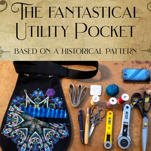 The Fantastical Utility Pocket PDF Pattern Download | Etsy