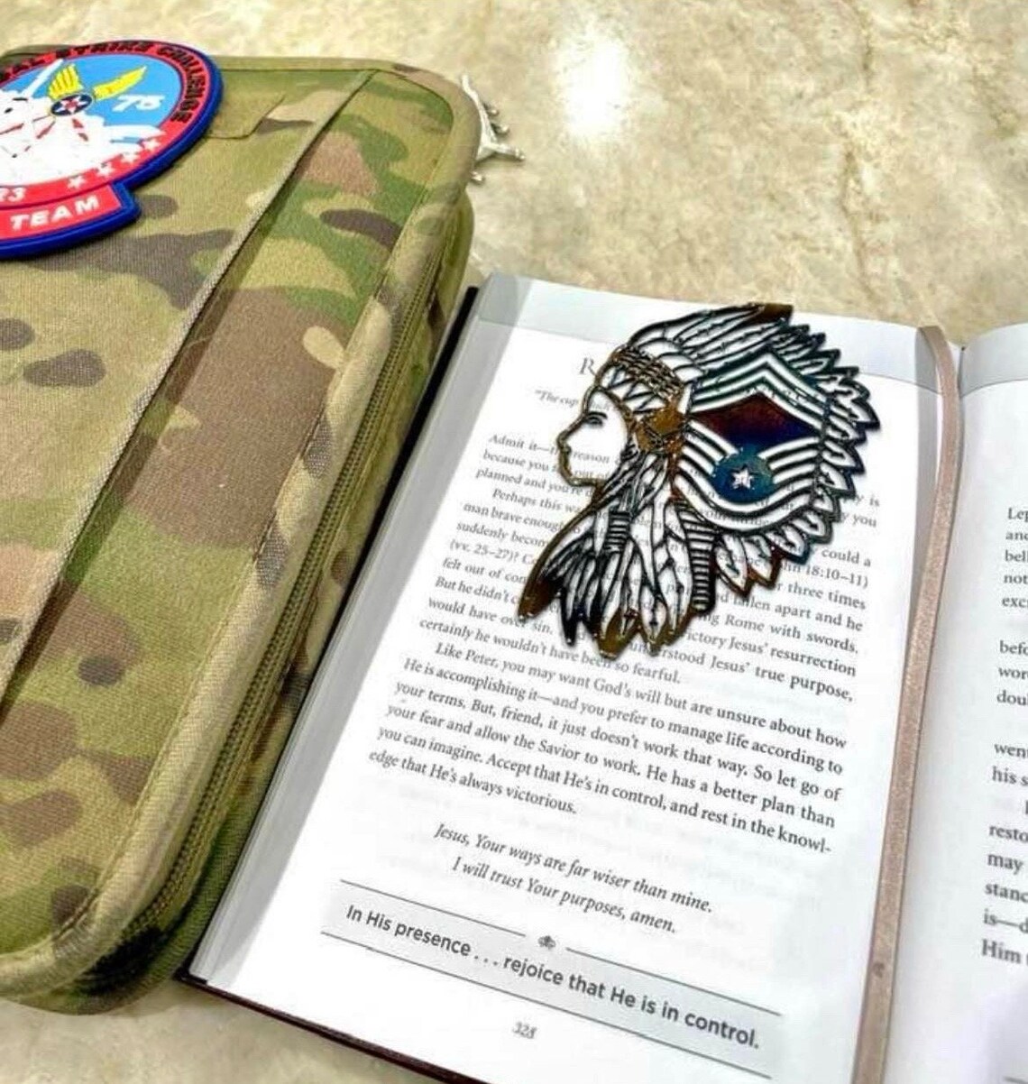 USAF Female Chief Headdress Bookmark - Etsy