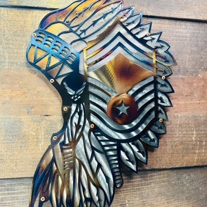 12" Chief Master Sergeant Headdress - Etsy