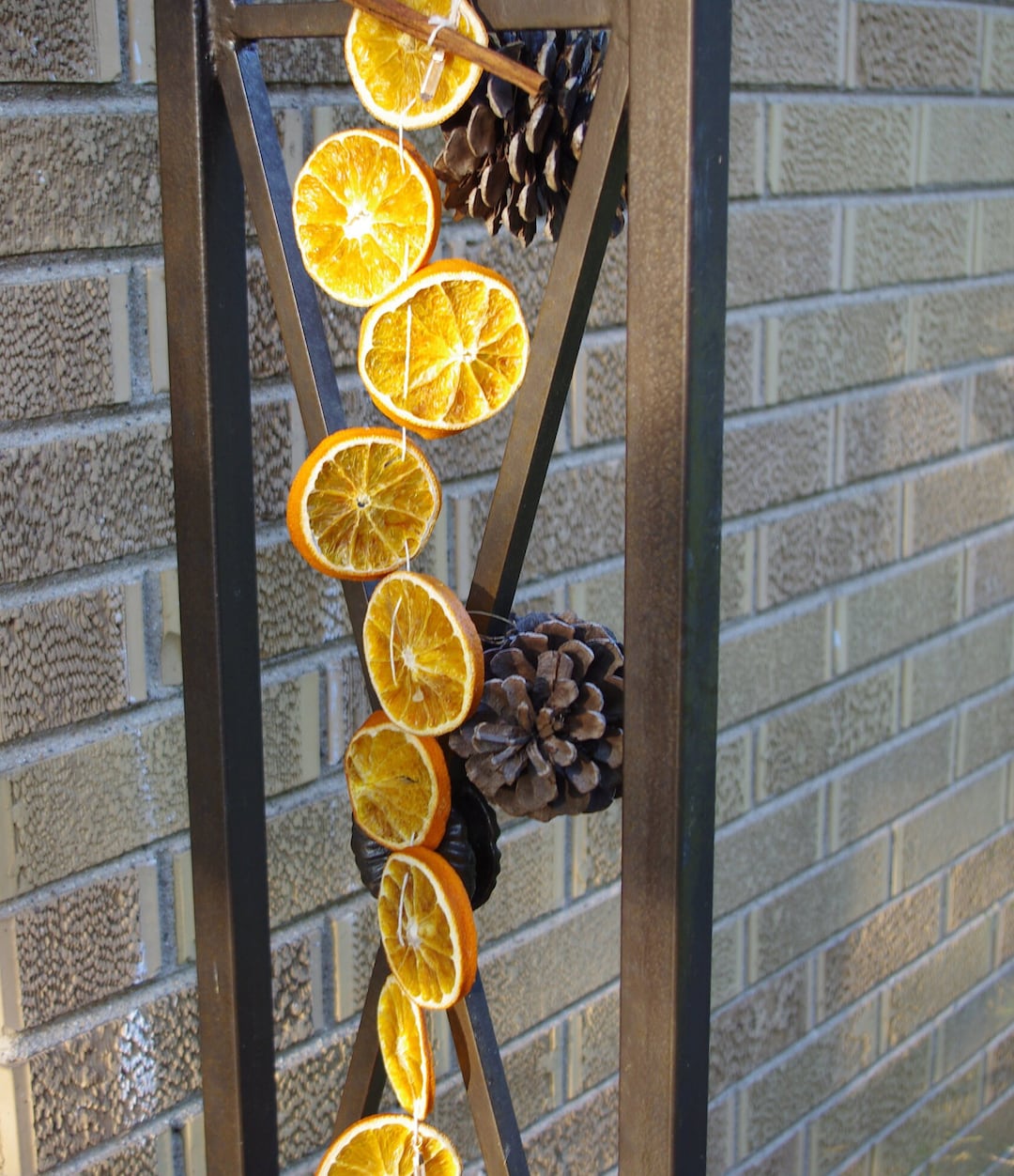 Dried Orange Slice Suncatching Window Hanging Handmade Natural Decor ...