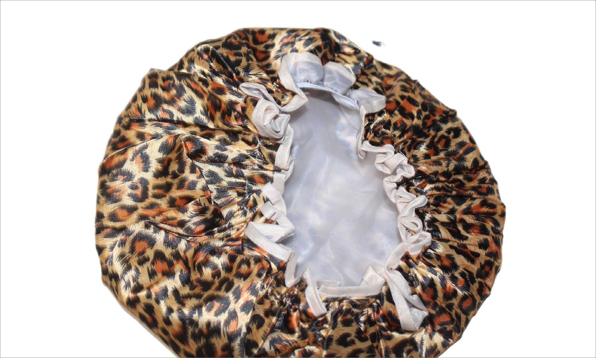 Women Shower Cap Reusable Shower Cap Satin Shower Cap Hat Large Shower ...
