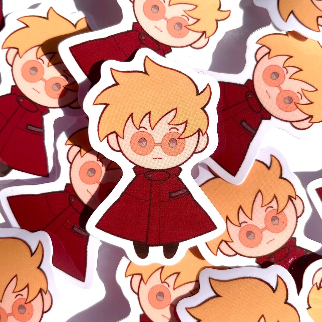 Chibi Vash Plush | Mini 2" Sticker - Etsy