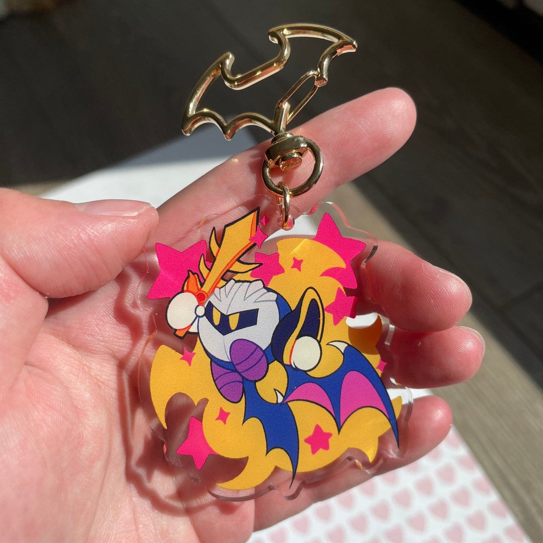 Meta Knight | 2.5" Double Sided Acrylic Charm - Etsy