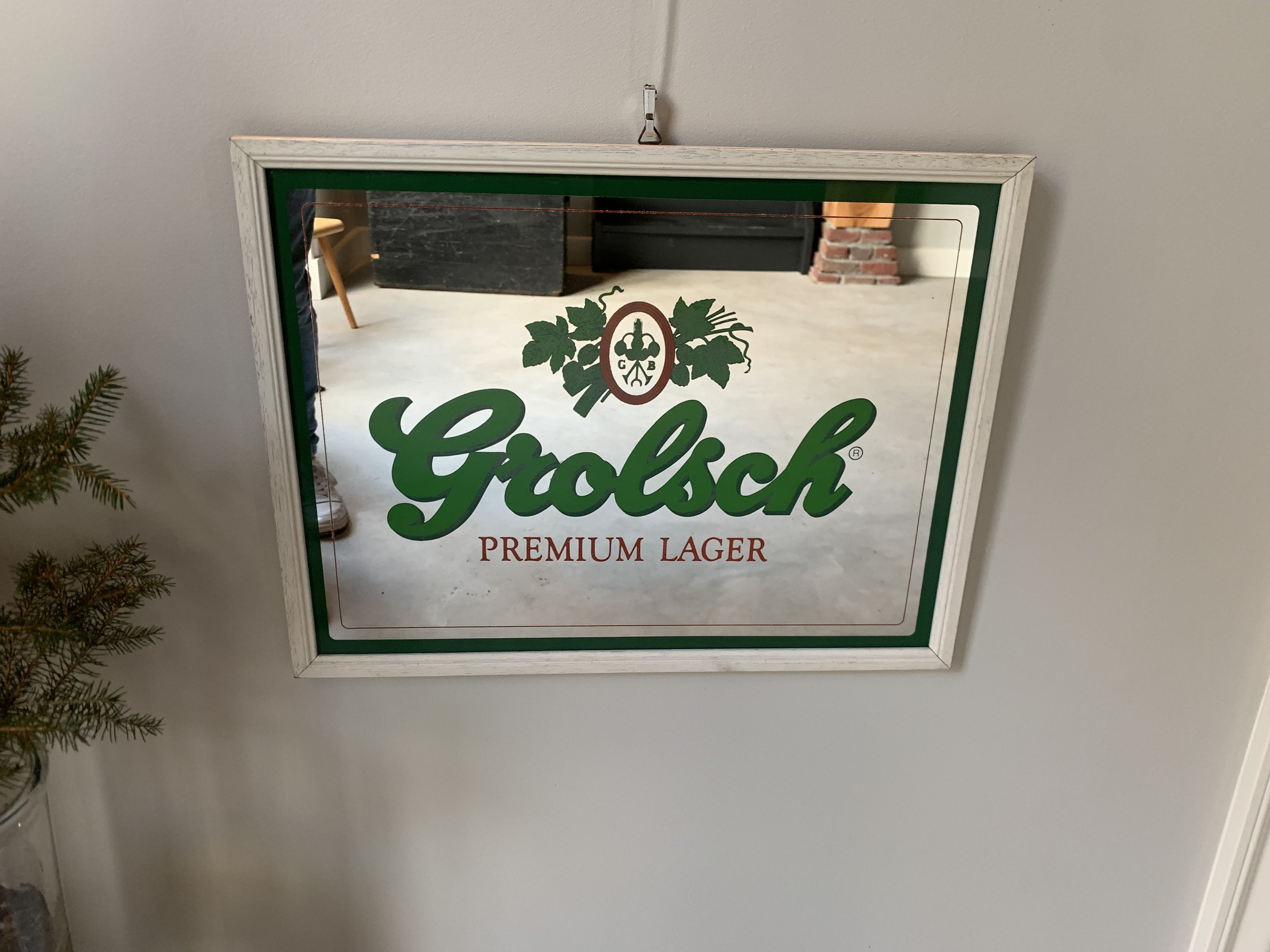 Vintage Grolsch Advertising Mirror - Etsy