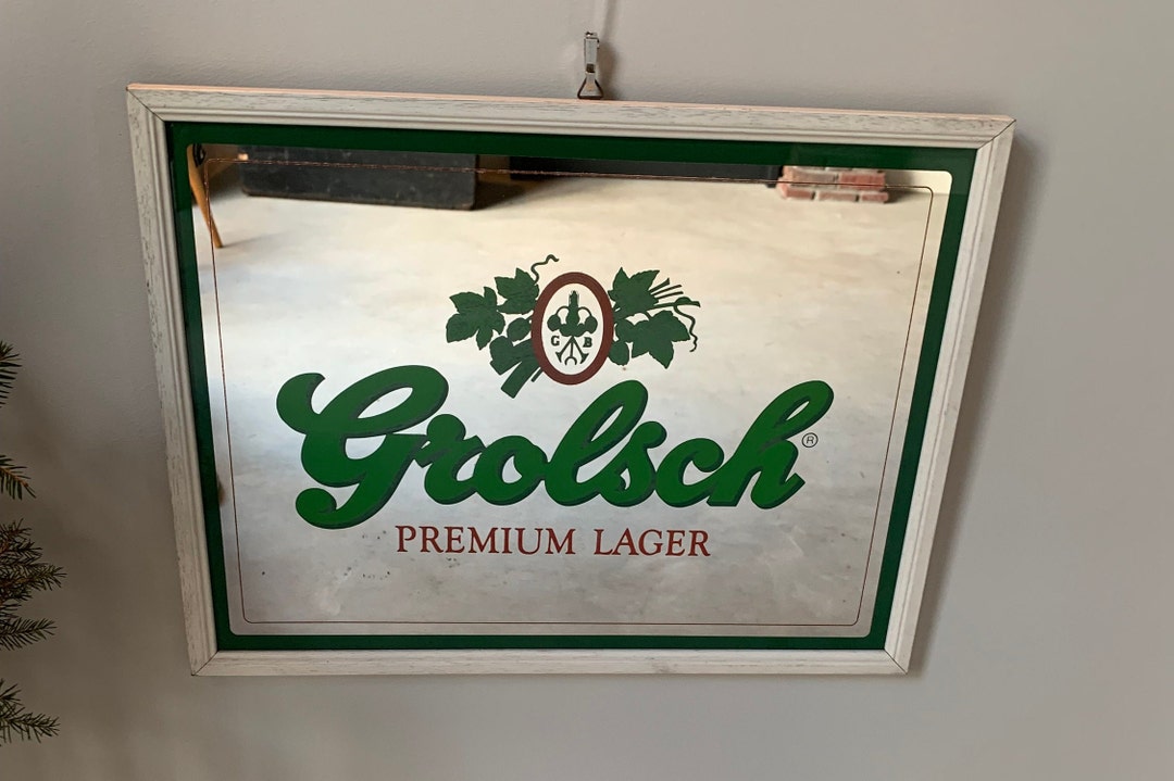 Vintage Grolsch Advertising Mirror - Etsy