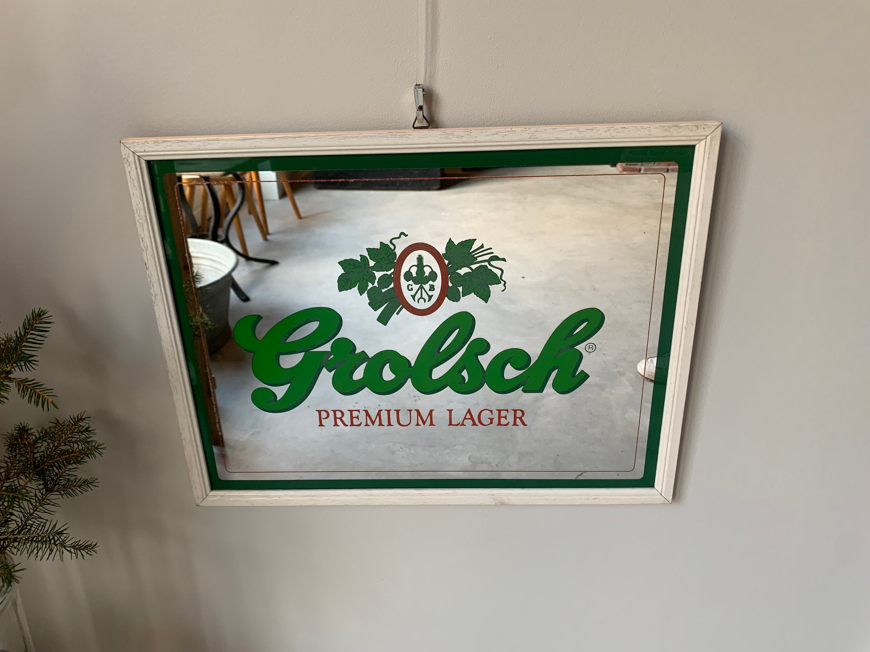 Vintage Grolsch Advertising Mirror - Etsy