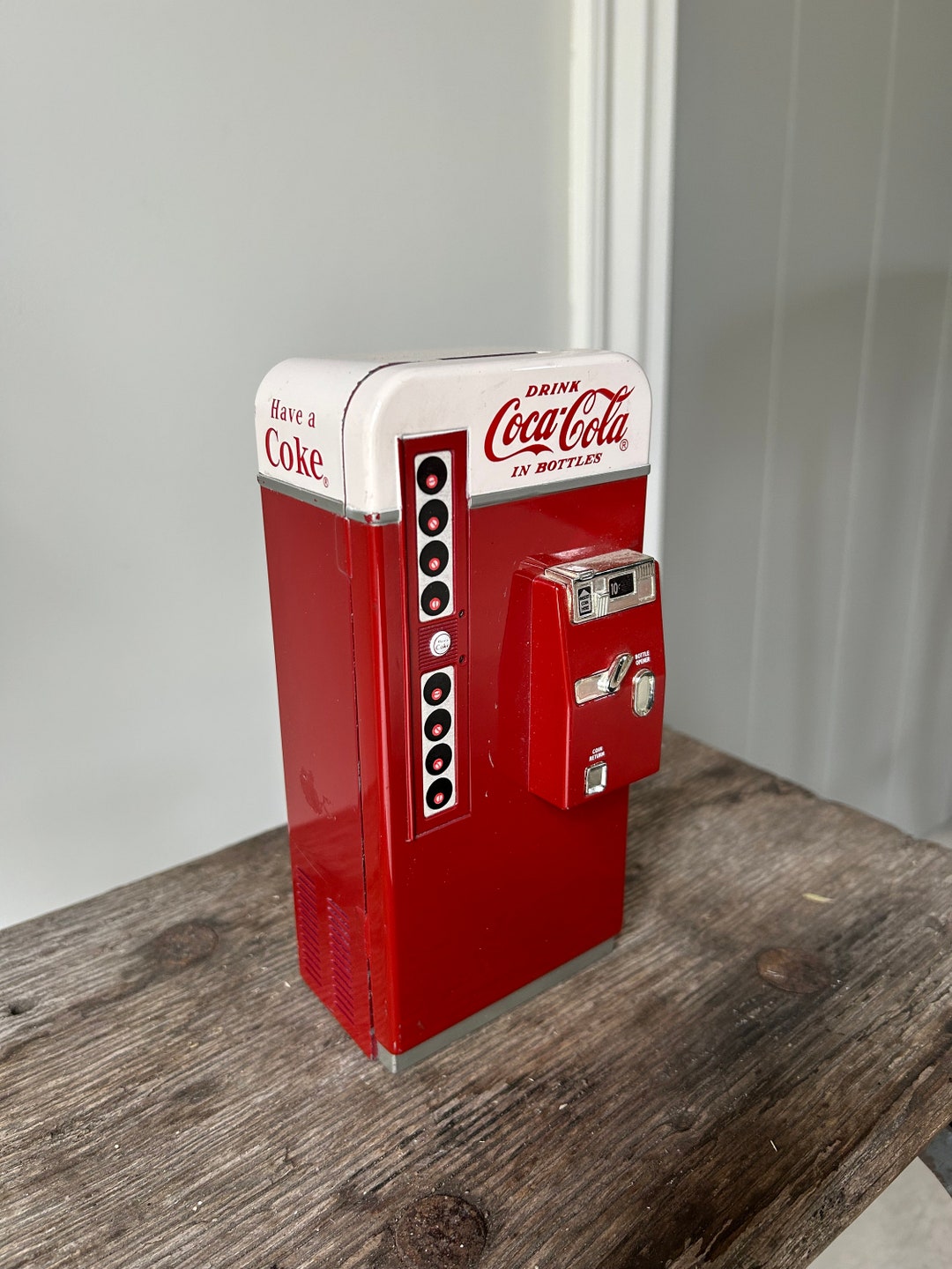Vintage Coca Cola Money Box - Etsy