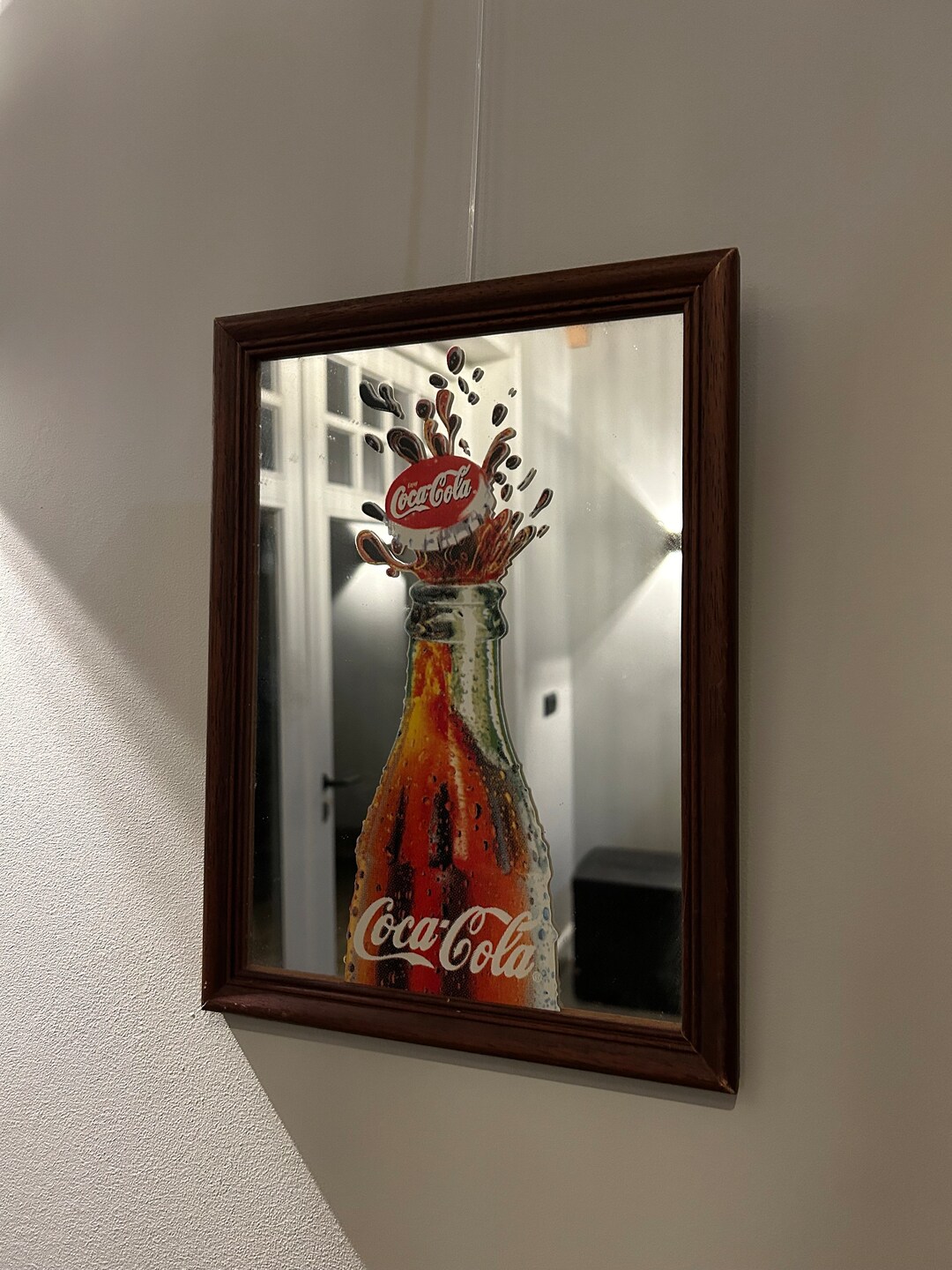 Vintage Coca Cola Advertising Mirror - Etsy