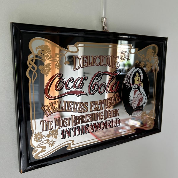 Coca Cola Mirror - Etsy