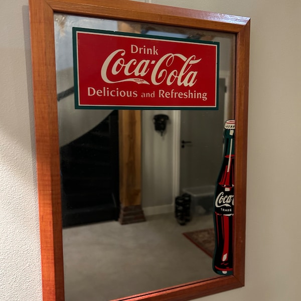 Coca Cola Mirror - Etsy