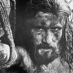 Jesus on the Cross- Graphite Drawing Print - Etsy