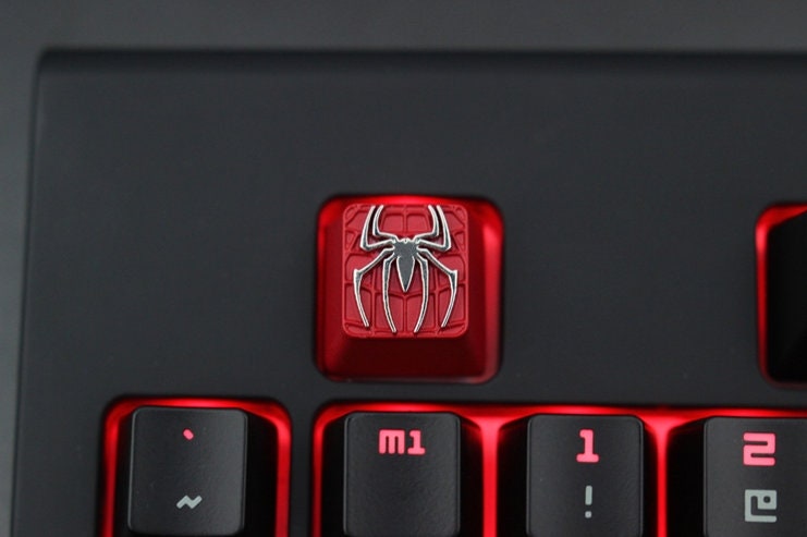 Keycap de Spider-Man keycap artesanal keycap de resina - Etsy México