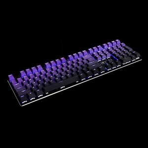 Gradient Purple Backlit Keycap Set Mechanical Keyboard 108 Transparent ...