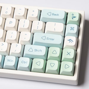 Budget Mint Ice Keycap Set Mechanical Keyboard 132 MX Switch XDA ...