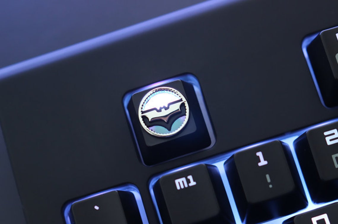 Batman artisan keycapresin keycapcustom handmade keycap | Etsy