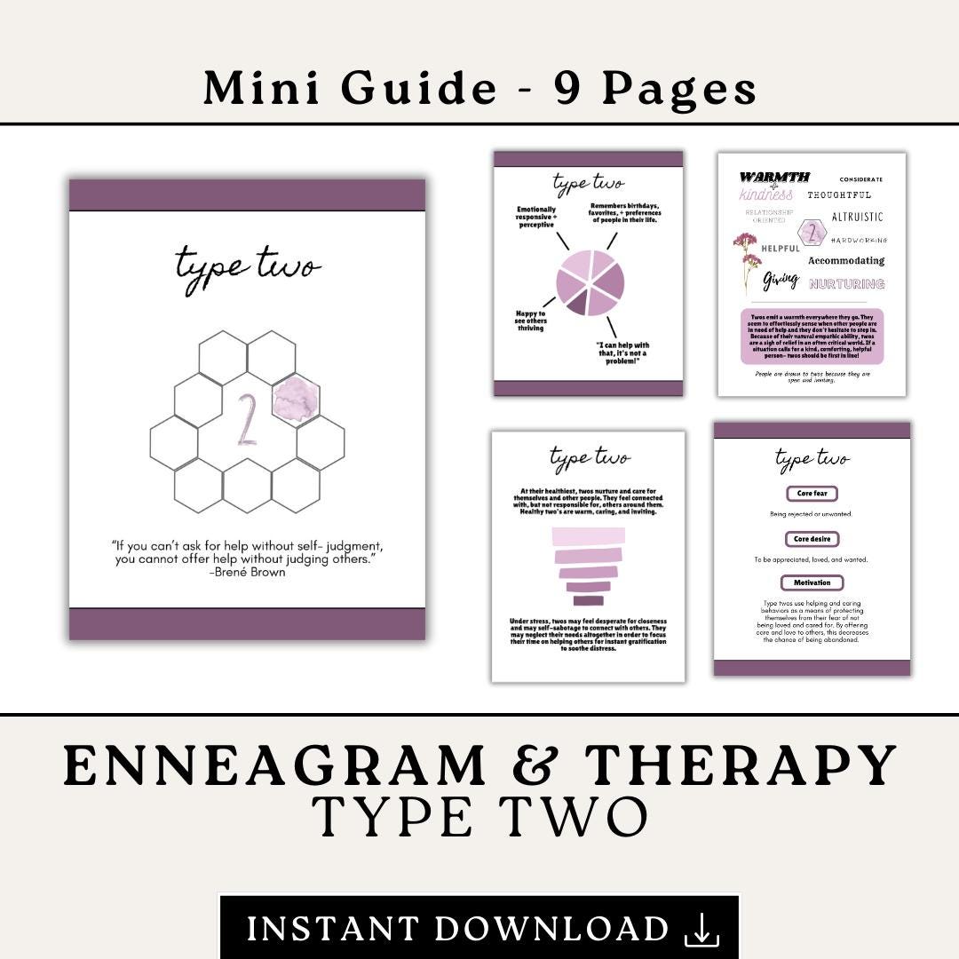 Type 2 Enneagram, Enneagram Guide, Type Two Enneagram, Personality and ...