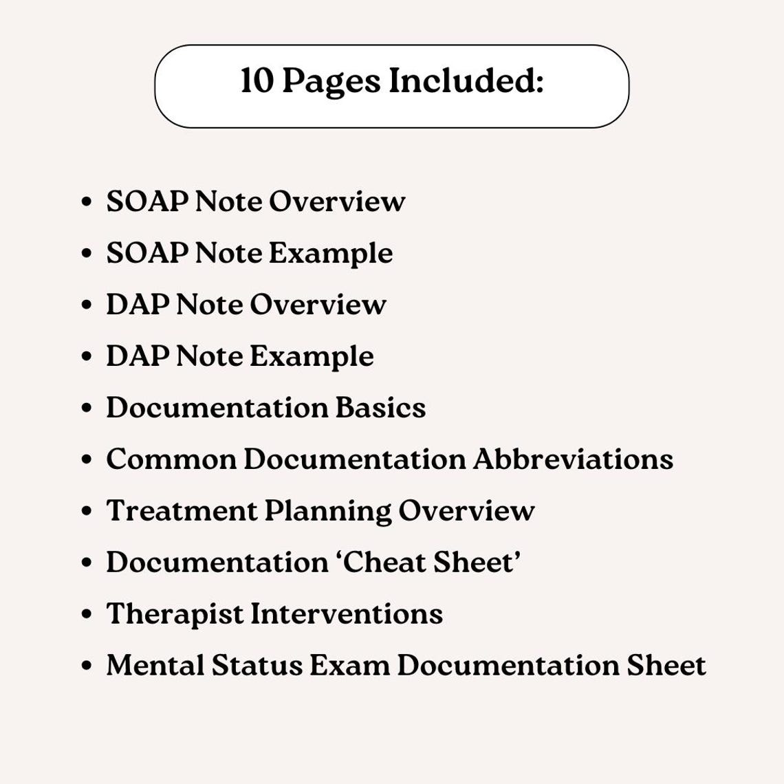 Therapy Documentation. SOAP and DAP Notes. Treatment Plan Ideas ...