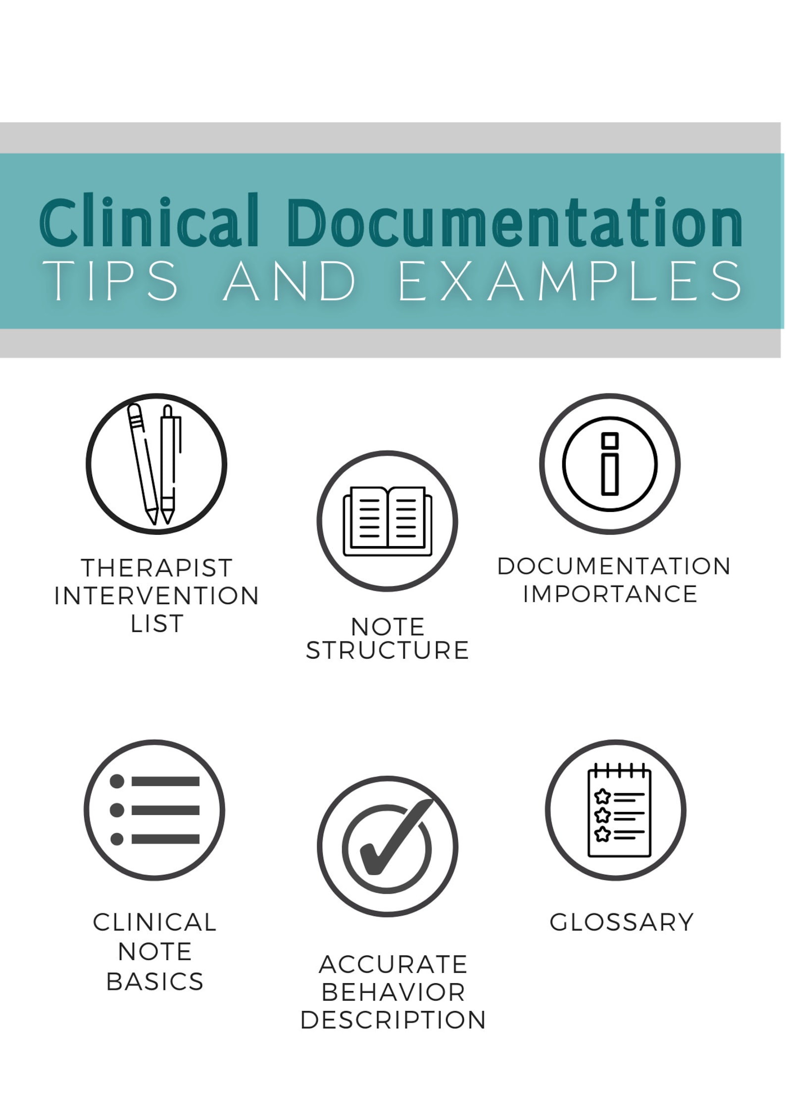 Clinical Documentation Overview With Examples - Etsy