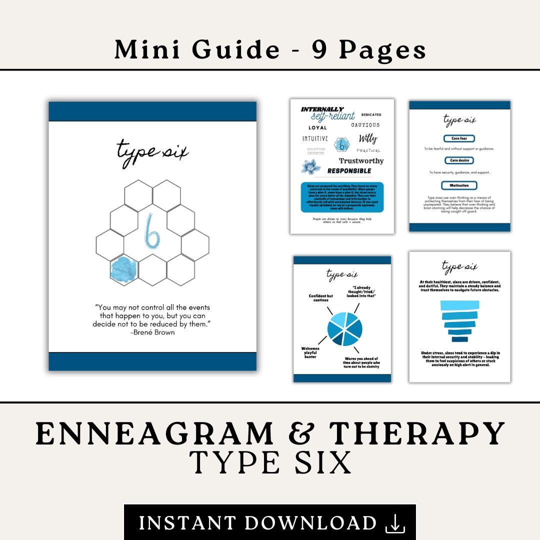Enneagram Type Six - the Loyalist: Personality, Therapy, and Growth ...