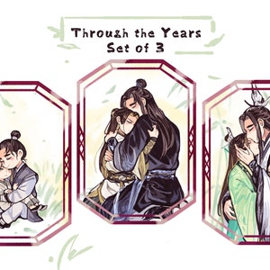 SVSSS Stickers | A6 | Qijiu Collection - Etsy