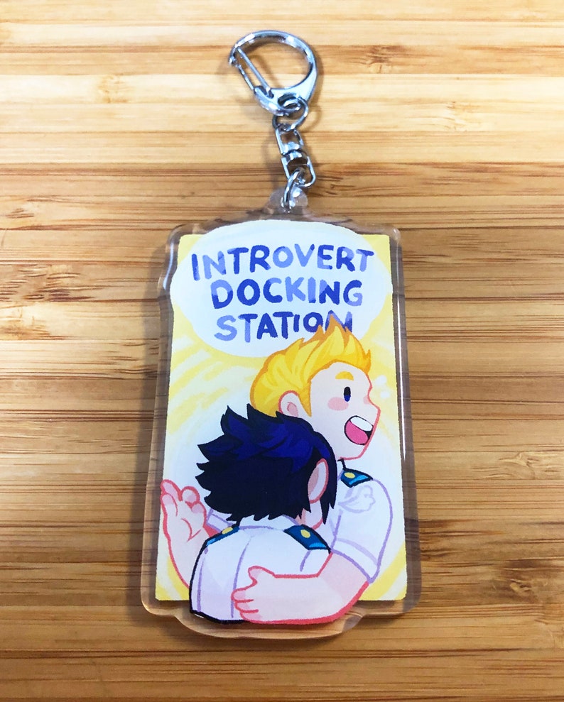 Charms 3 X 2 Introvert / Extrovert Chibis - Etsy