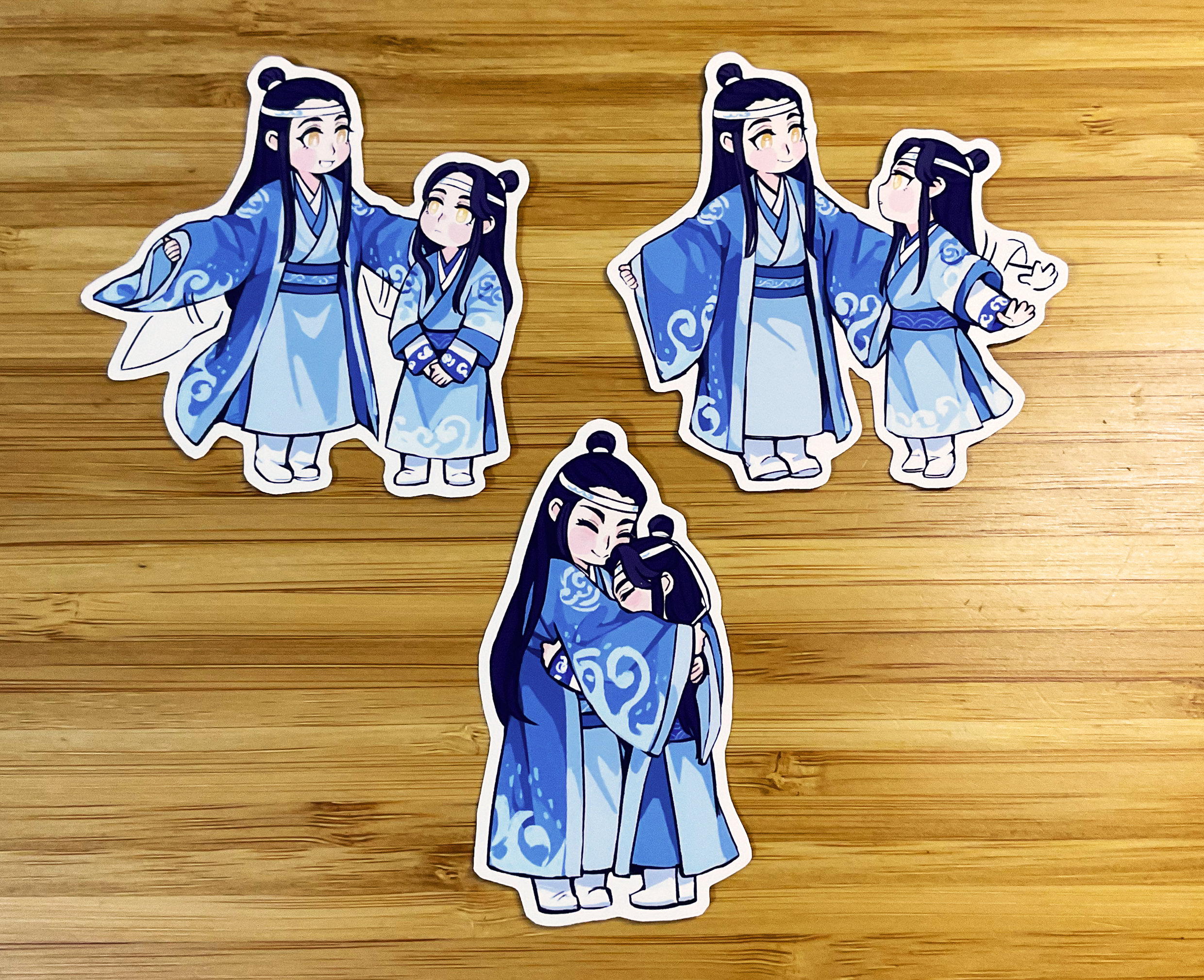 Mo Dao Zu Shi Stickers Little Jade Bros | Etsy