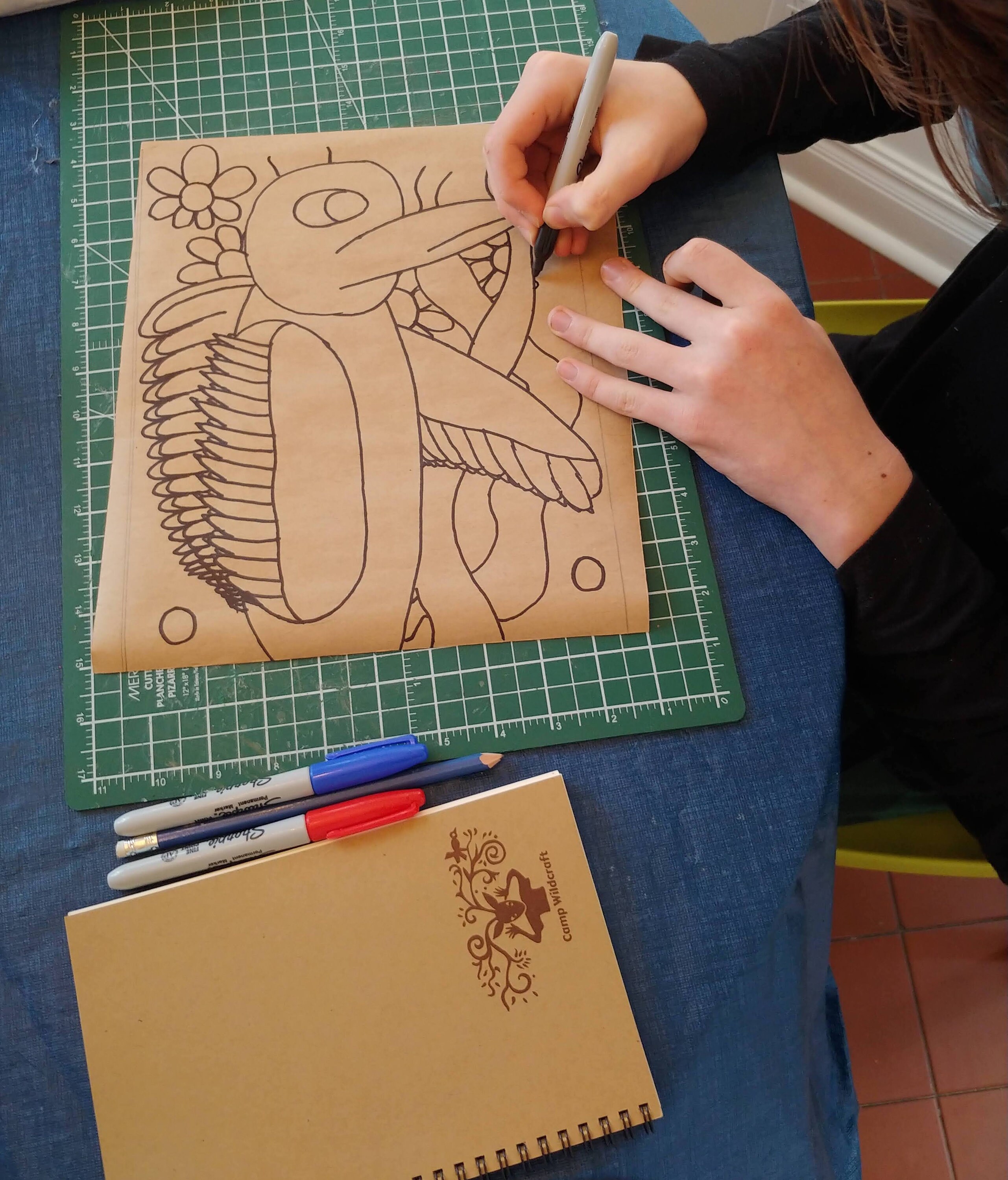 Camp Wildcraft Art Box: at Home in the Wildamate Painting & Sketchbook ...