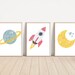 Neutral Nursery Print Set, Gender Neutral Baby Art, Nursery Printable ...