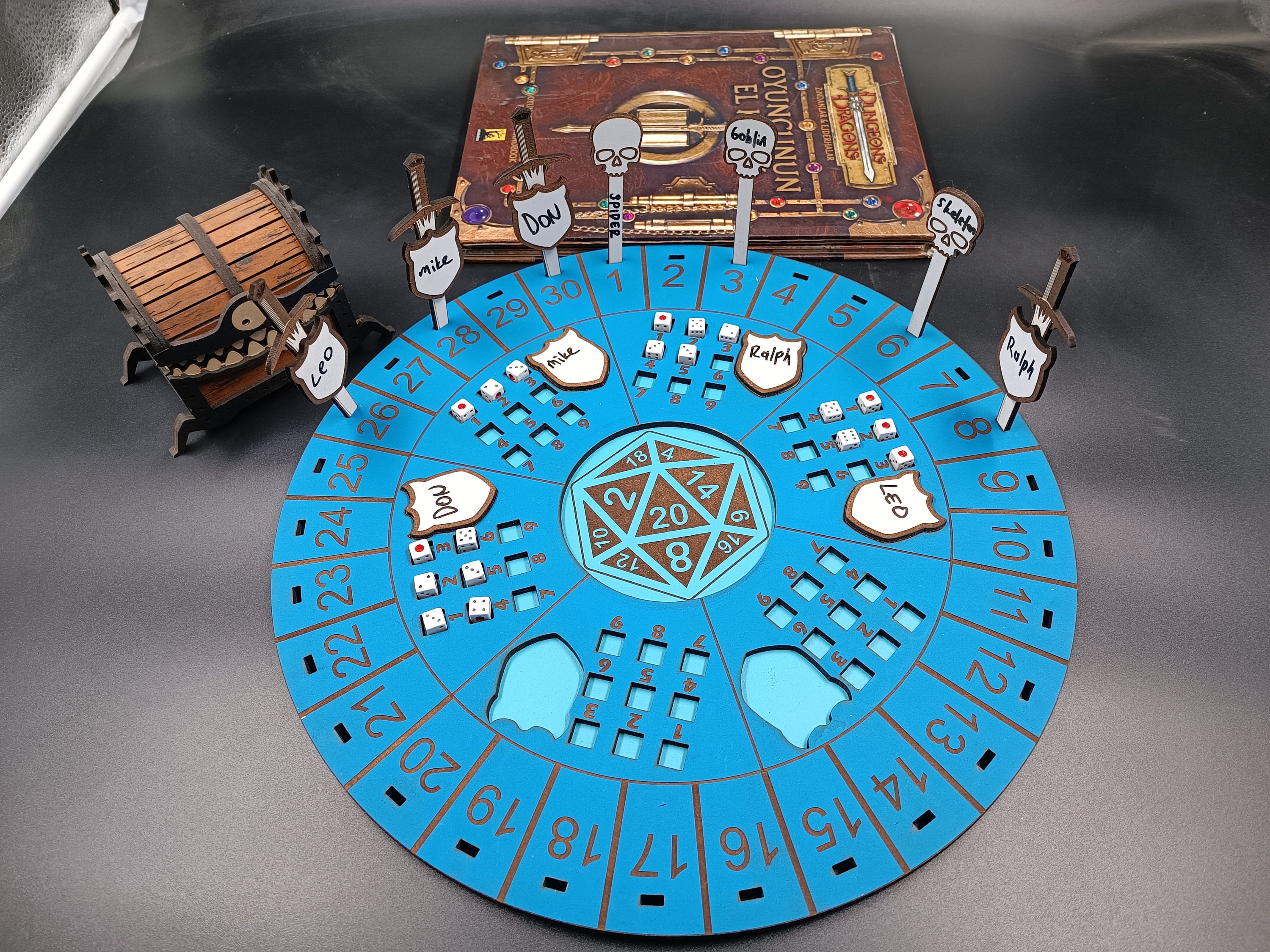 Dnd Party Initiative and Spell Slot Tracker -dungeons and Dragons and ...