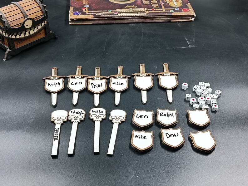 Handcrafted Wooden Dnd Initiative Tracker: Pathfinder Spell Slots - Etsy
