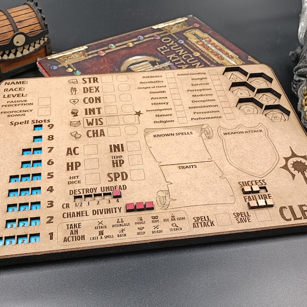 Character Sheet Tracker Dnd - Etsy