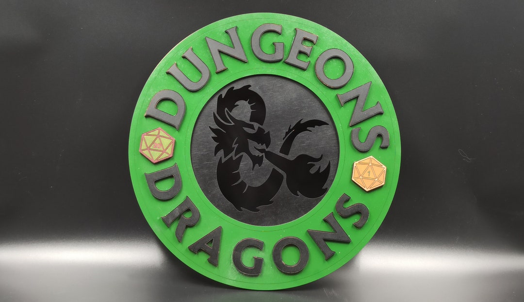 Dungeons and Dragons Inspired Wall Decor, Dnd Wall Art, - Etsy