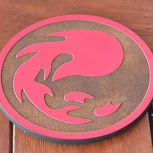 Magic the Gathering Inspired Wood Coasters - Etsy
