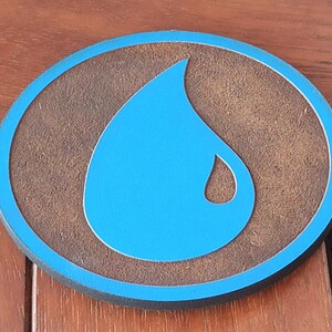 Magic the Gathering Inspired Wood Coasters - Etsy