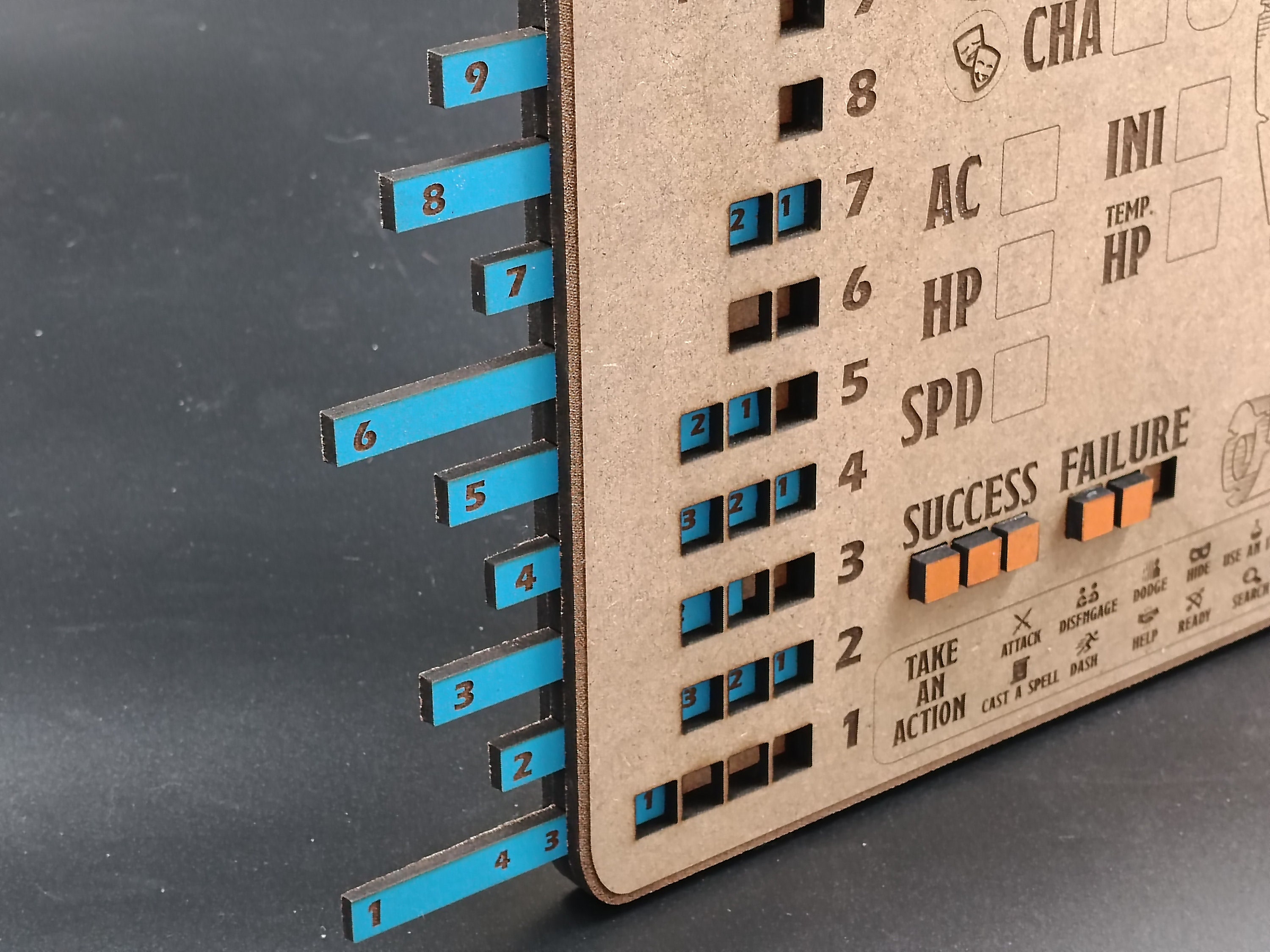 Dnd DRUID Class Character Tracker / Character Sheet, Spell Slots ...