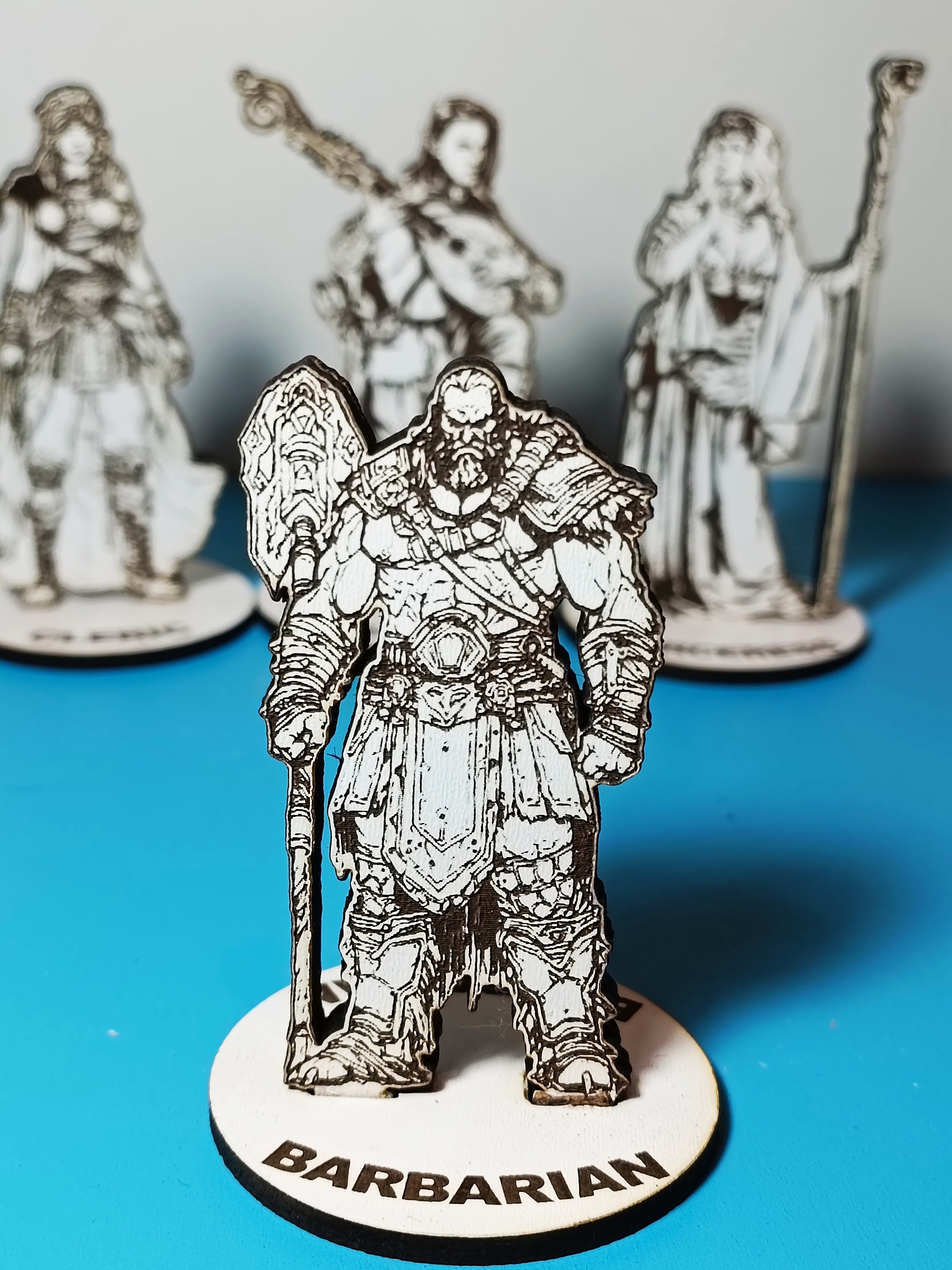 Dnd Classes Miniature Set for Tabletop Rpg Dungeons and Dragons ...