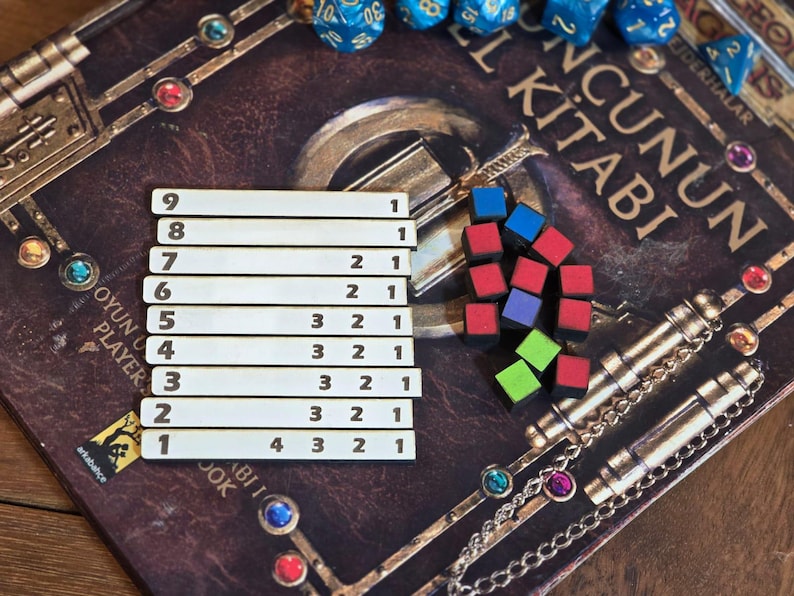 Handcrafted Wooden Dnd Tracker: Party Condition Board - Etsy