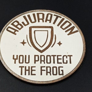 Dungeons and Dragons Inspired Wood Coasters - Set of 8 Schools of Magic ...