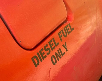 Diesel Decal | Etsy