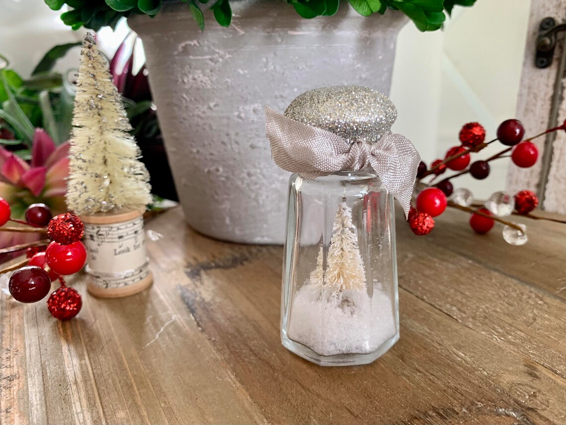 Christmas Captured in a Shaker - Etsy